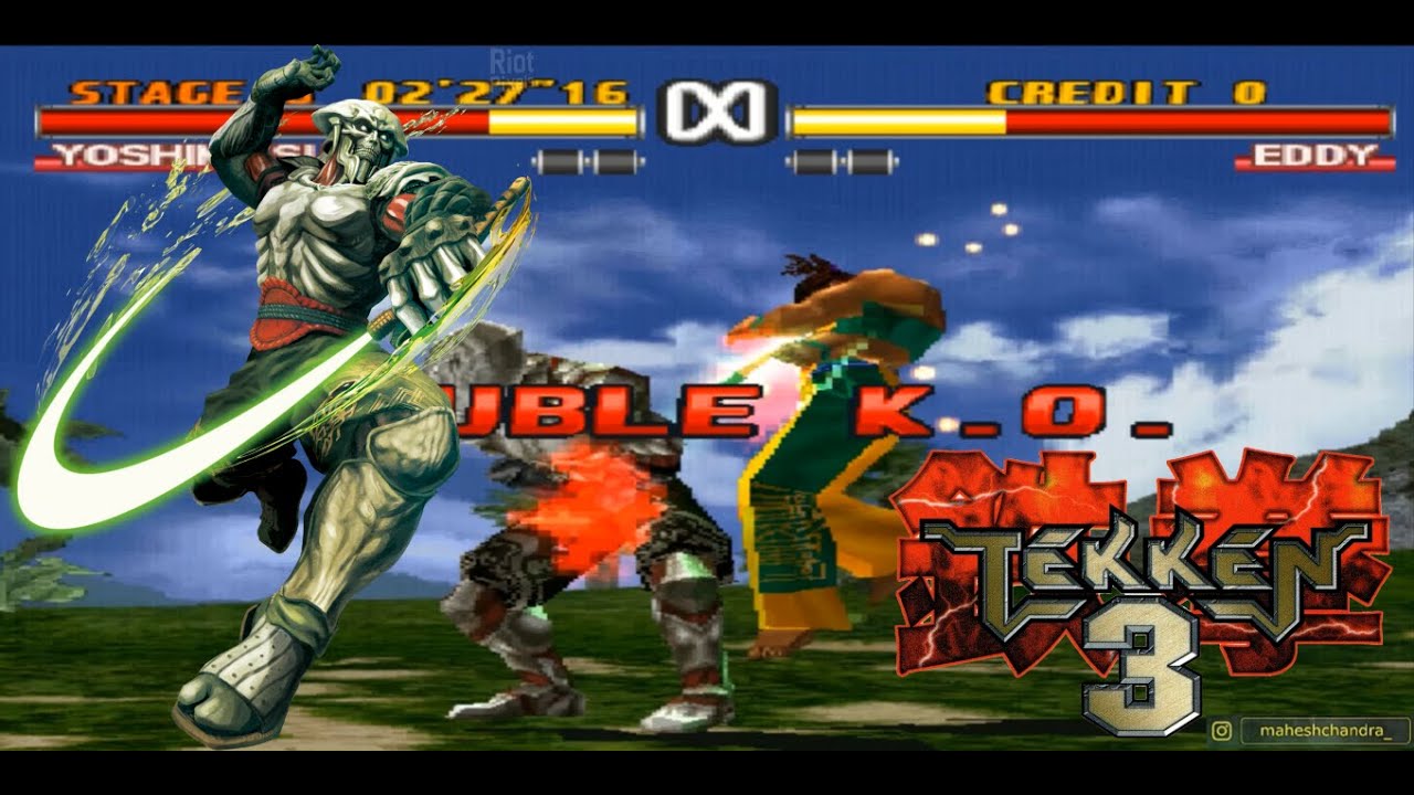 TEKKEN 3: DOUBLE KO! in Every Stage With Yoshimitsu!!!! 🗡 [1080p] - YouTube