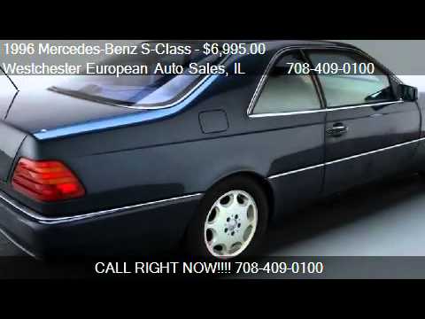 1996 Mercedes-Benz S-Class S500 coupe - for sale in Westches - YouTube