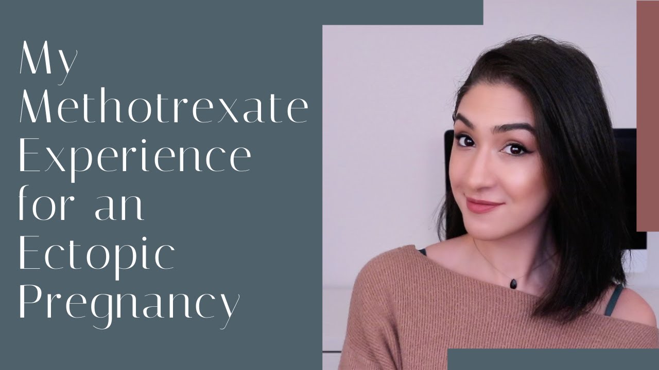 My Methotrexate Experience for an Ectopic Pregnancy - YouTube