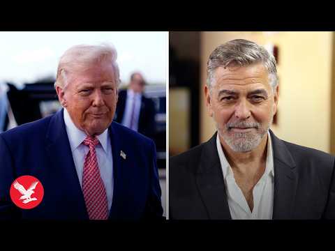 George Clooney vs Donald Trump: How they went from friends to foes
