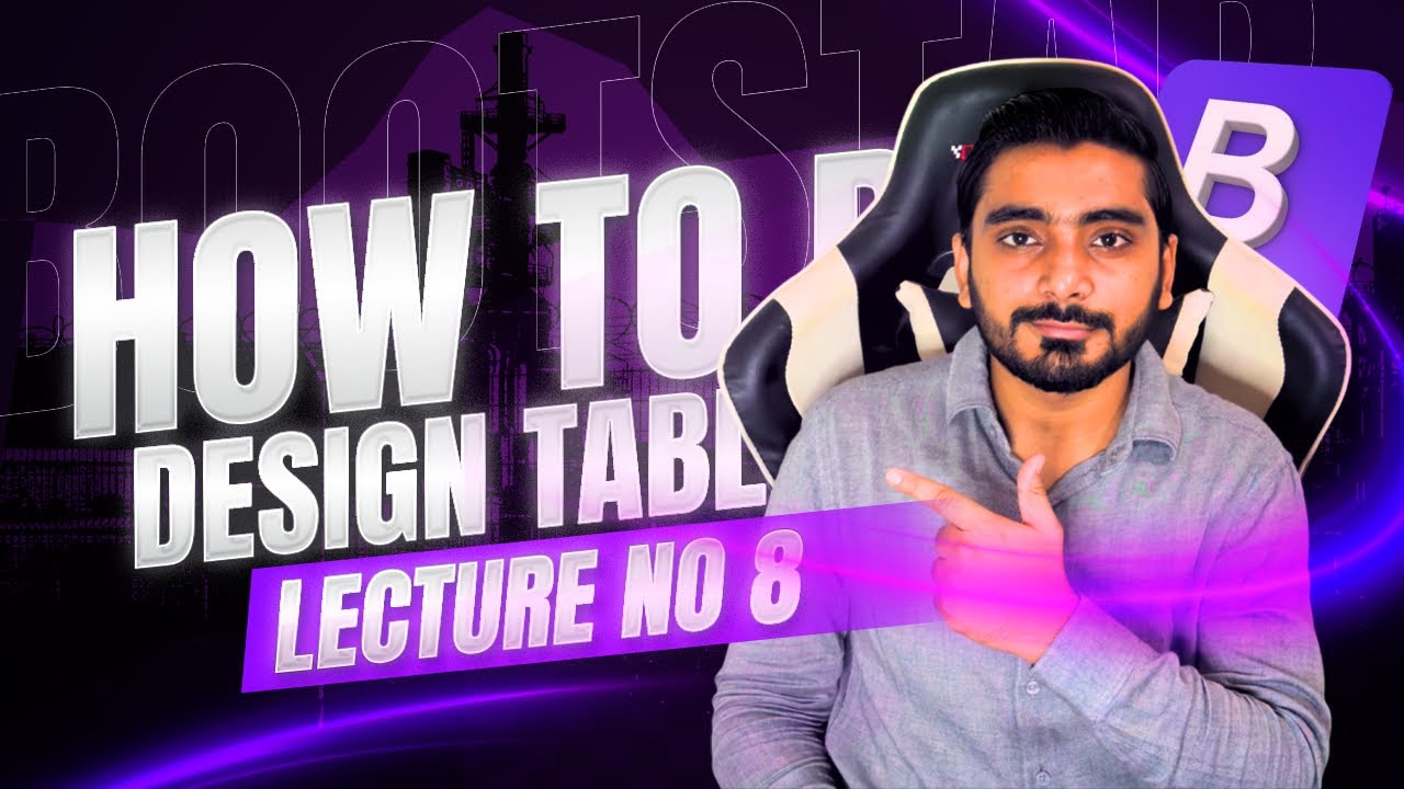 How to Design Tables and Figures in Bootstrap? | Bootstrap #08 | Web ...