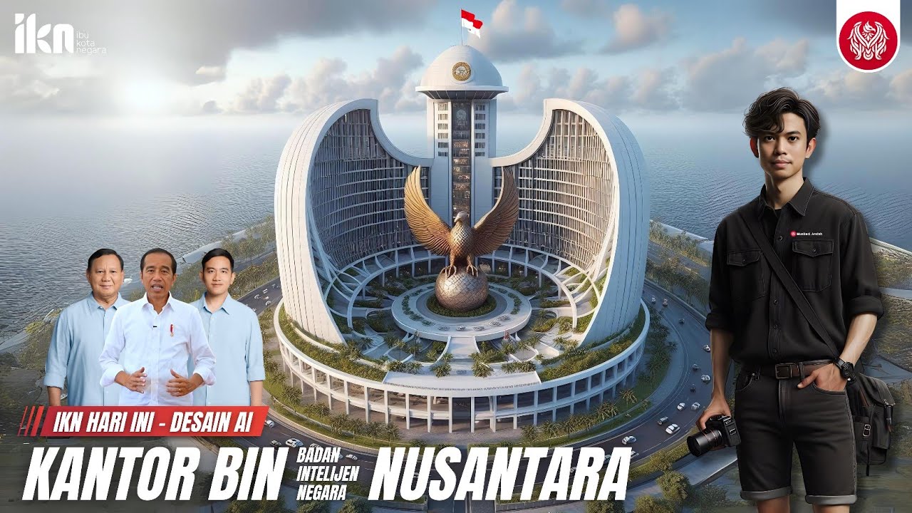 Ikn Hari Ini‼️Desain Kantor Badan Intelijen Negara Indonesia Di ...