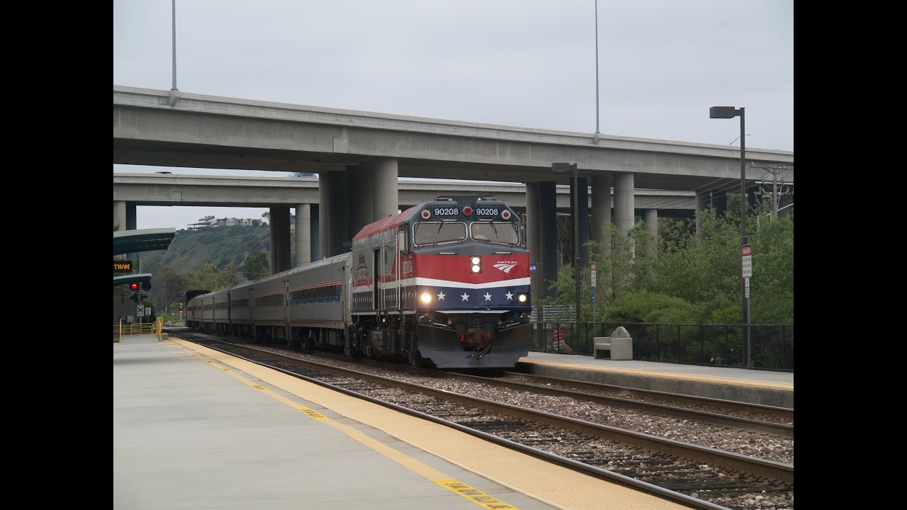 Railfanning Sorrento Valley 5/14/2016 feat. AMTK 90208 - YouTube