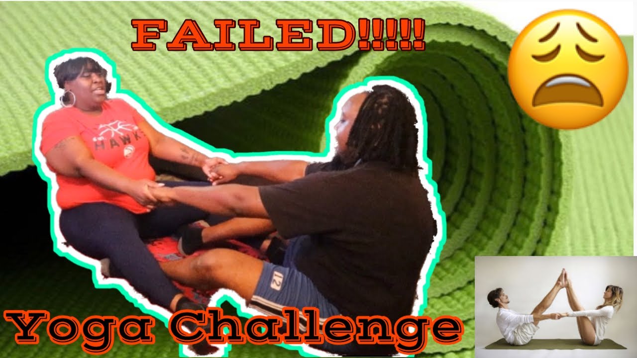 HILARIOUS COUPLES YOGA CHALLENGE (EPIC FAIL) - YouTube