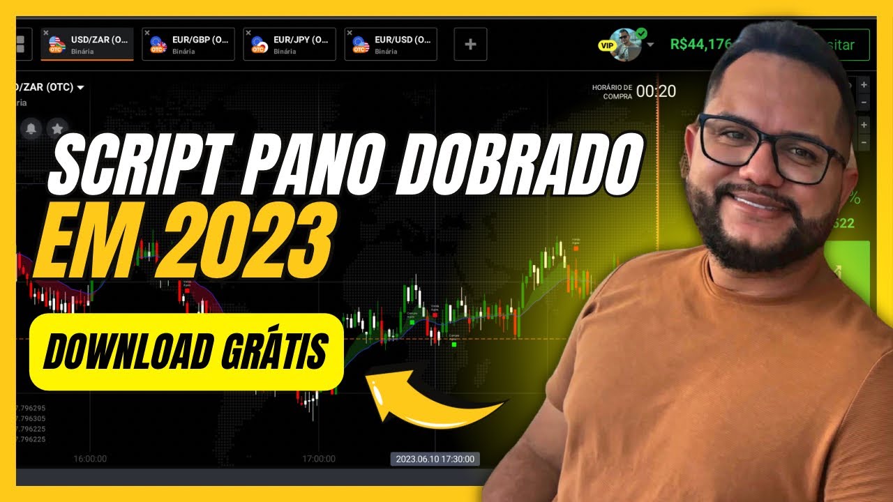 IQ OPTION | SCRIPT DE ESTRATÉGIA PANO TORCIDO EM 2023 - YouTube