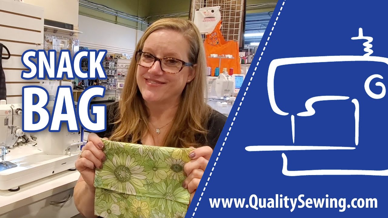 How Do I Make a Reusable Snack Bag? - YouTube