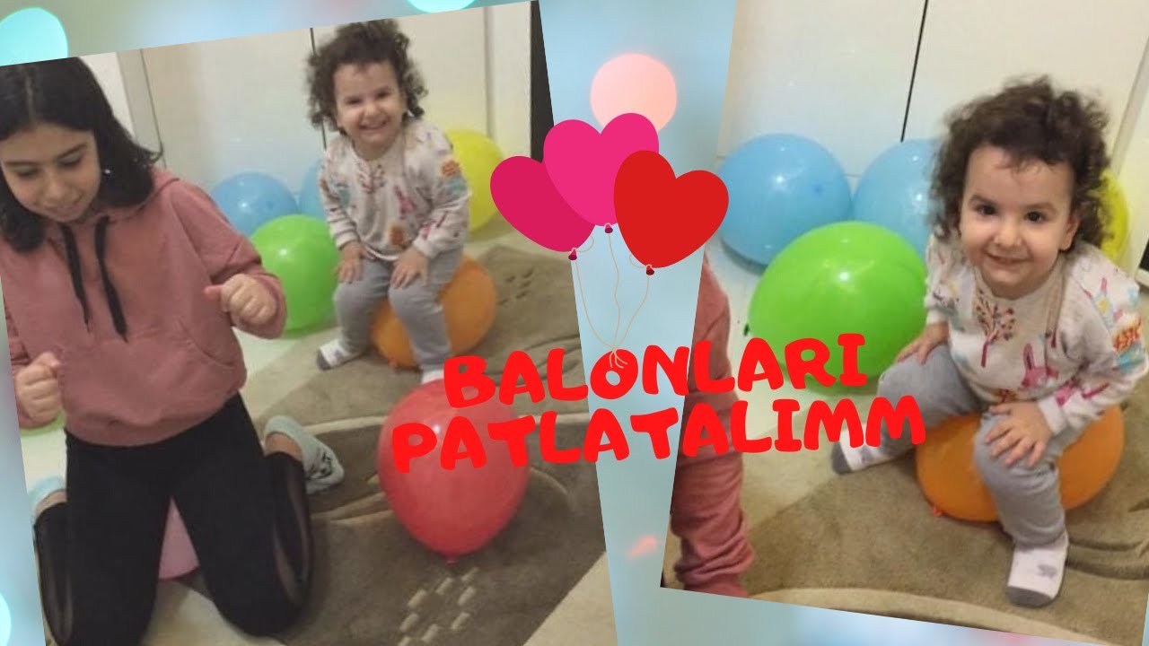 BALON PATLATMACA-ÇOK EĞLENCELİ VİDEO !!!! - YouTube