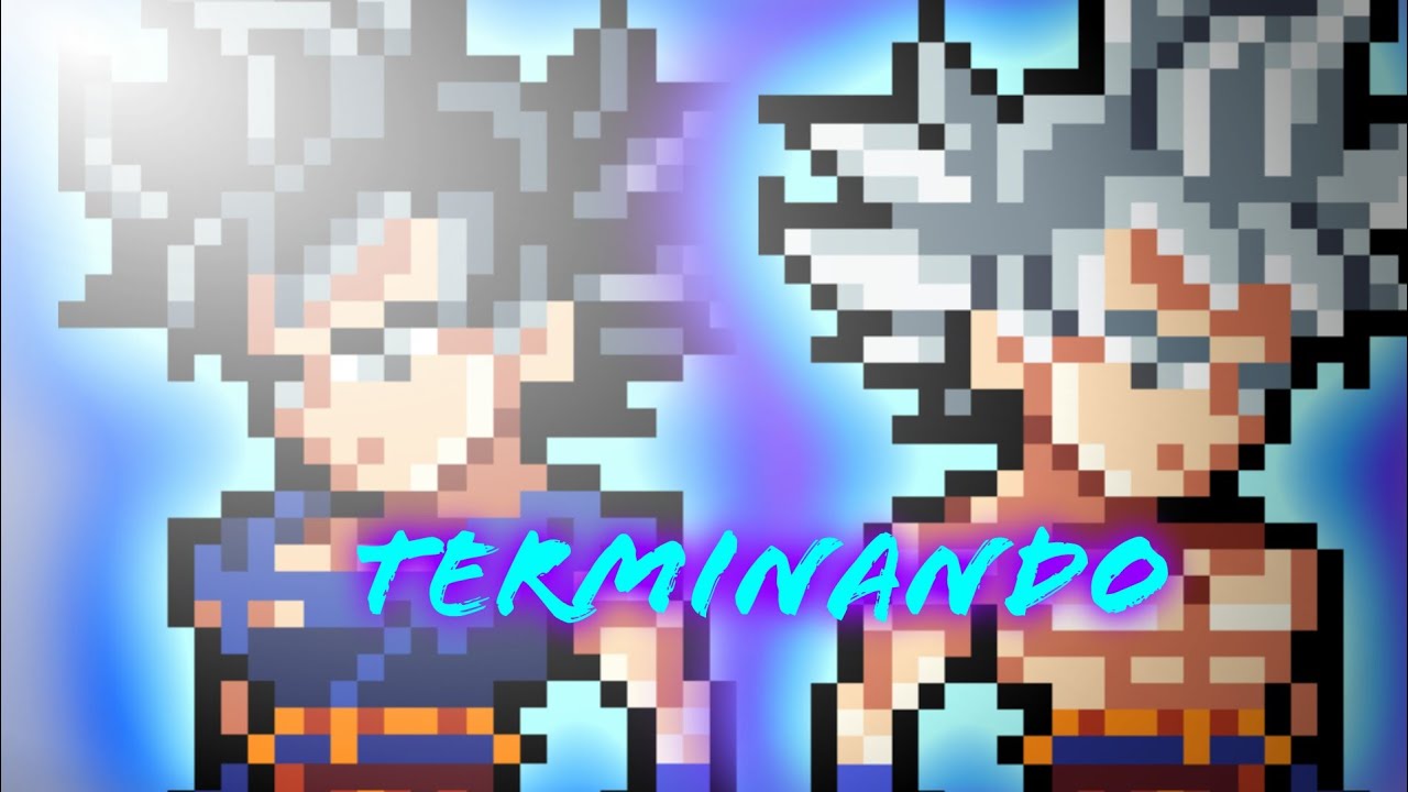 Terminando a sprite Swl do Goku UI! Parte 3/3! - YouTube