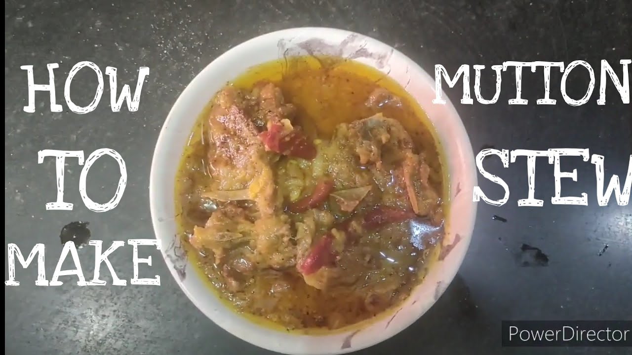 Traditional Desi MUTTON STEW recipe - YouTube