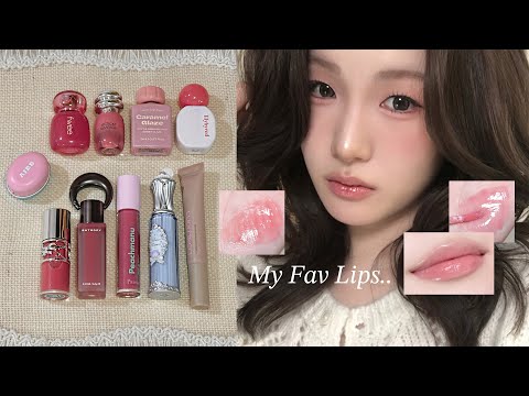 ✿ₒ Favorite Lip Recommendation ₒ✿ 2025 ver.. (Pink Blossom Lip•Base Lip•Yeori Lip Gloss•Nude Lip•...