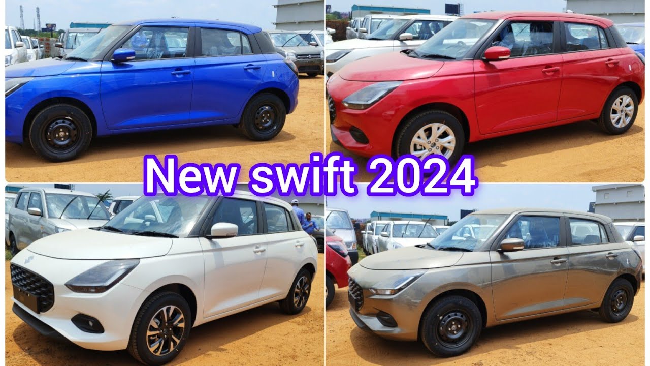 Maruti suzuki new swift 2024 !! New swift 2024 with all colour !! 1st ...