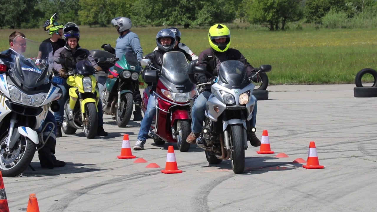 Rutinpálya - motoros ügyességi verseny a Kék Lovagok motoros családi ...