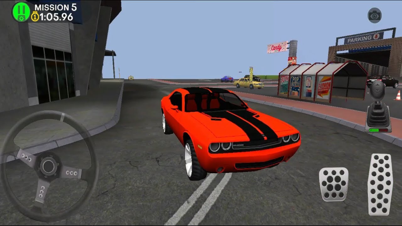 Shopping Mall Parking Lot | Car Driving Simulator Game | City Car ...