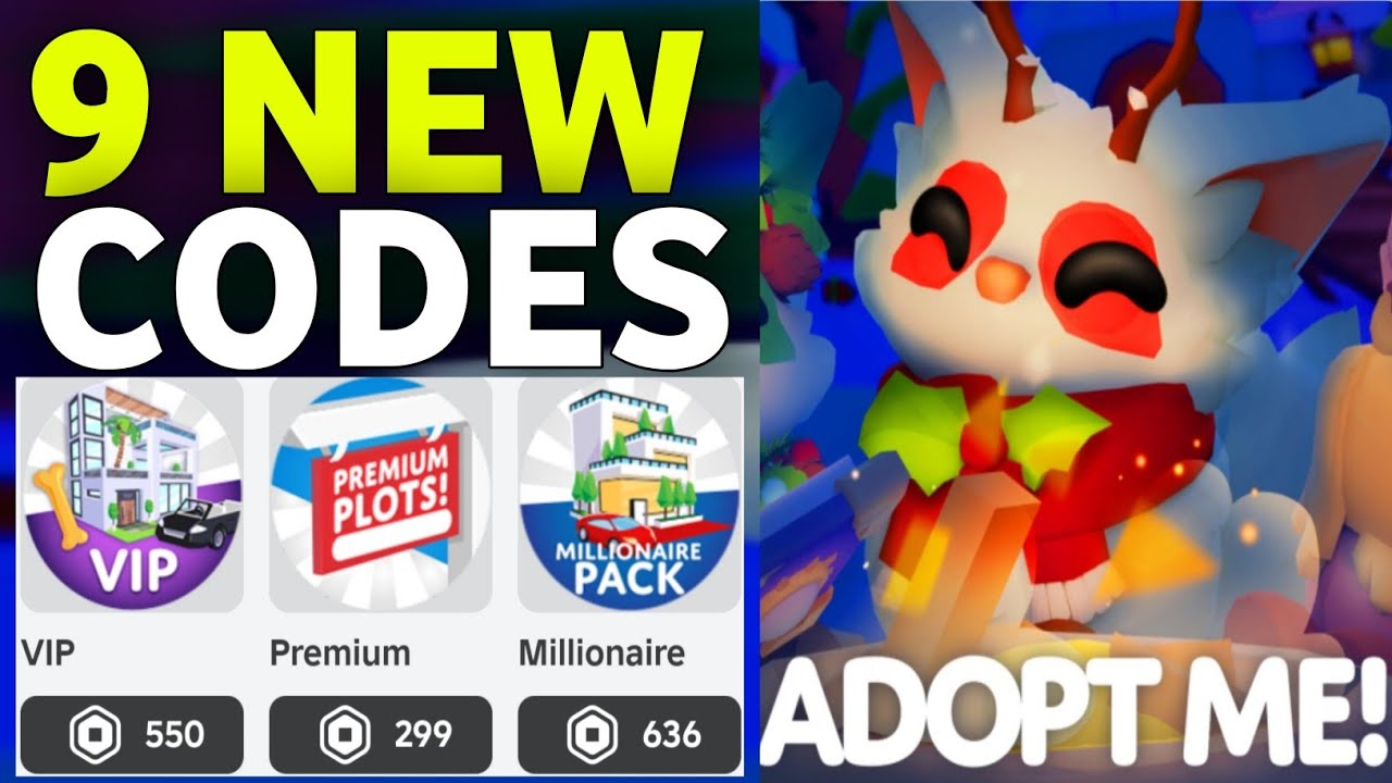 XMAS🎄ADOPT ME CODES 2024 | ROBLOX ADOPT ME CODES 2024 | SECRET PROMO ...