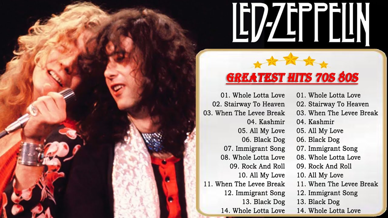 Best of Led Zeppelin Playlist All Time | Led Zeppelin Greatest Hits ...