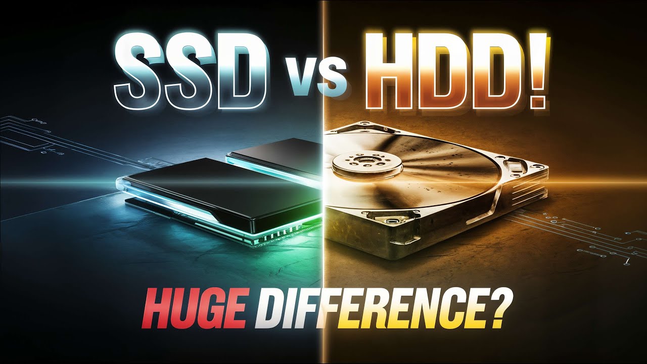 SSD vs HDD What Is The Difference? - YouTube