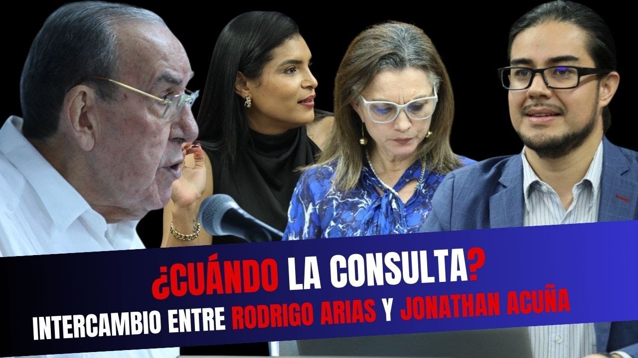 Acuña reta a Arias por consulta del 4x3 en el plenario - YouTube
