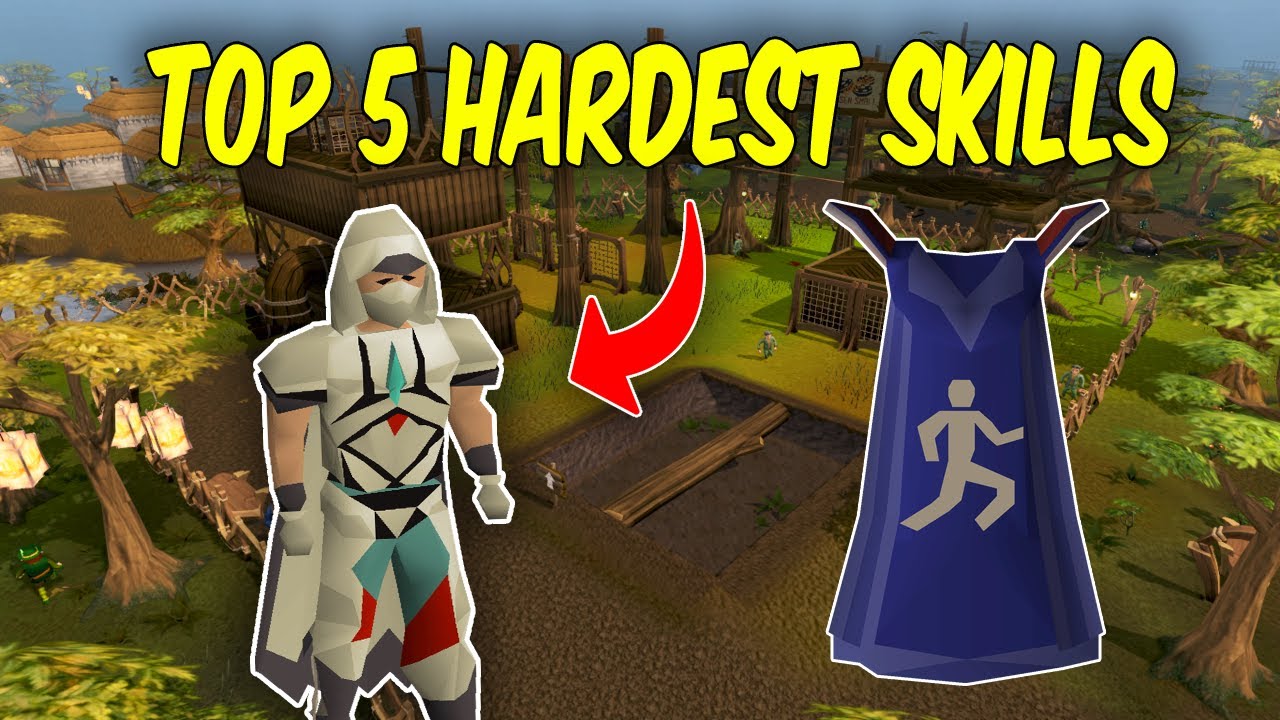Top 5 Hardest SKILLS on Old School RuneScape | By Grim OSRS - YouTube