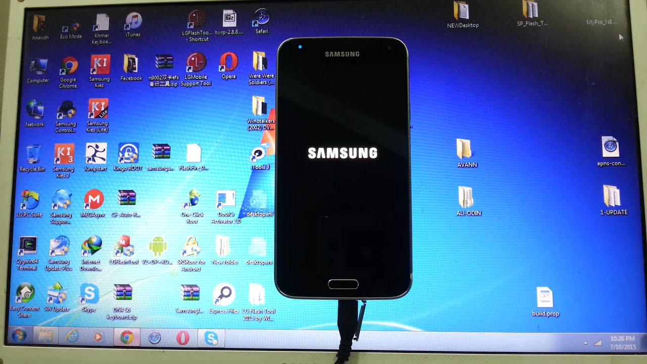 Galaxy S5; SM-G900L converted to SM-G900F by WINMACX.COM - YouTube