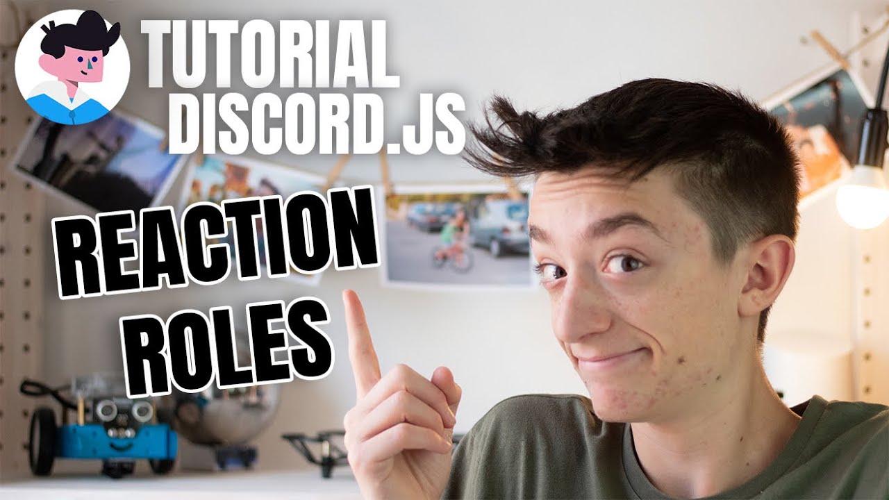 REACTION ROLES - Tutorial Discord.js - YouTube