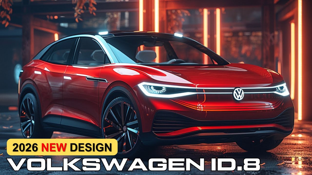 All New 2026 Volkswagen ID.8: Are You Sure You Don't Want This Luxury ...