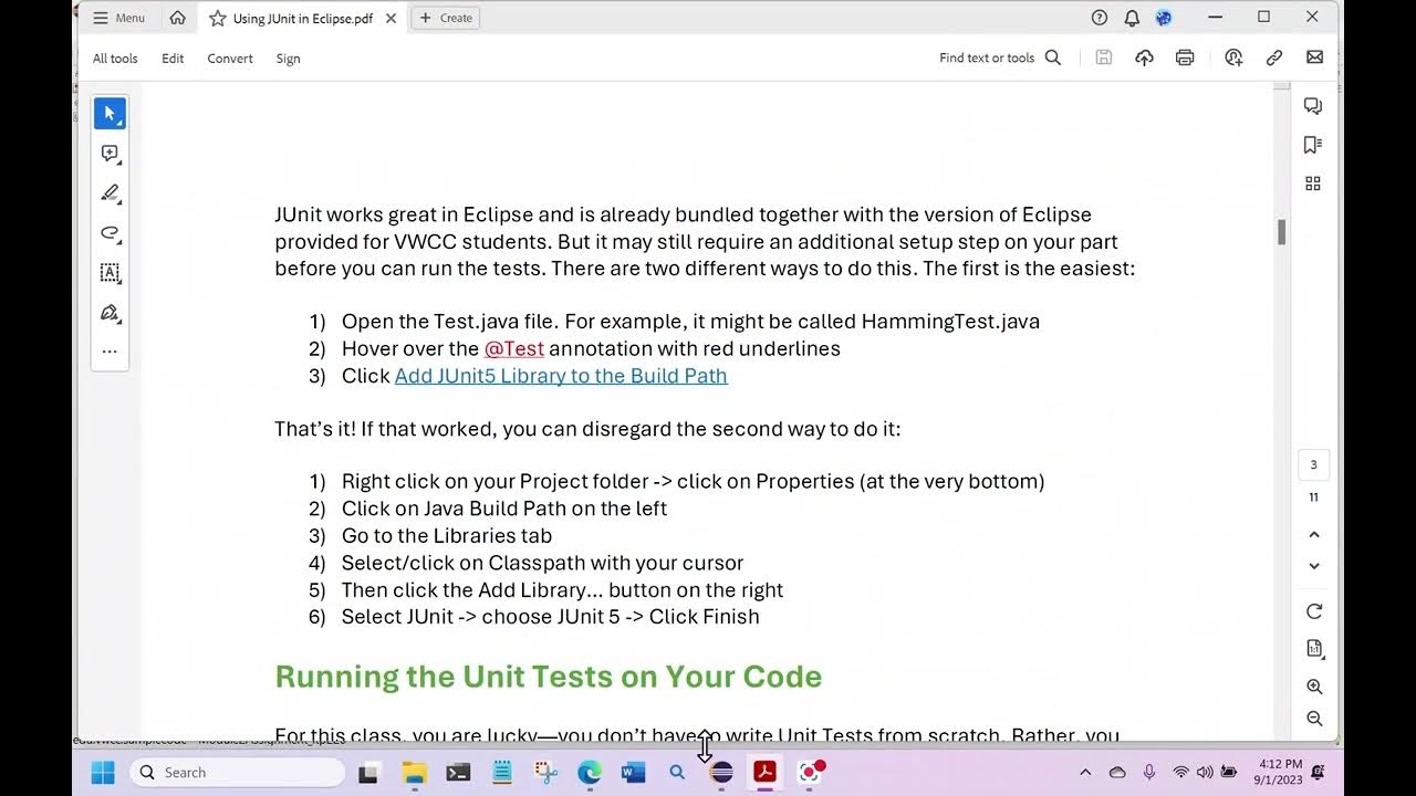 JUnit Orientation - YouTube