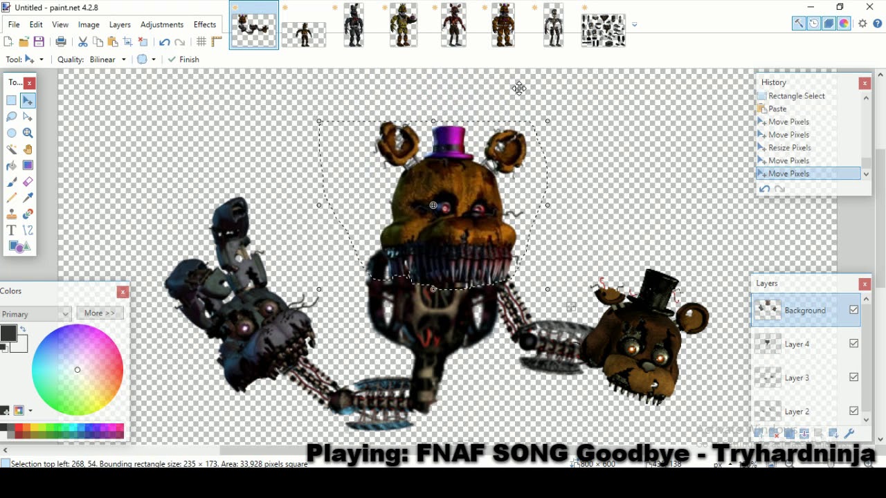 Fnaf Nightmare Animatronic Hybrid - YouTube