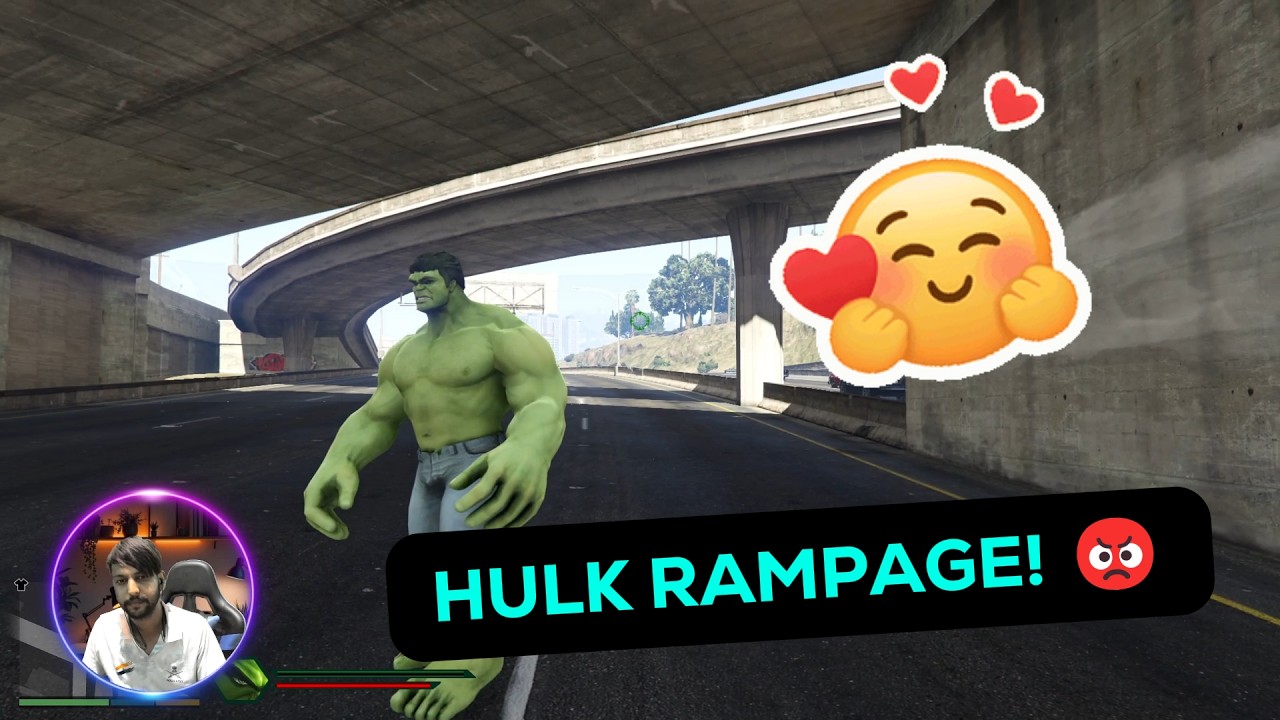 Hulk vs Police in GTA V 💥 | Epic Fight #Shorts #FYP #gtavlive - YouTube