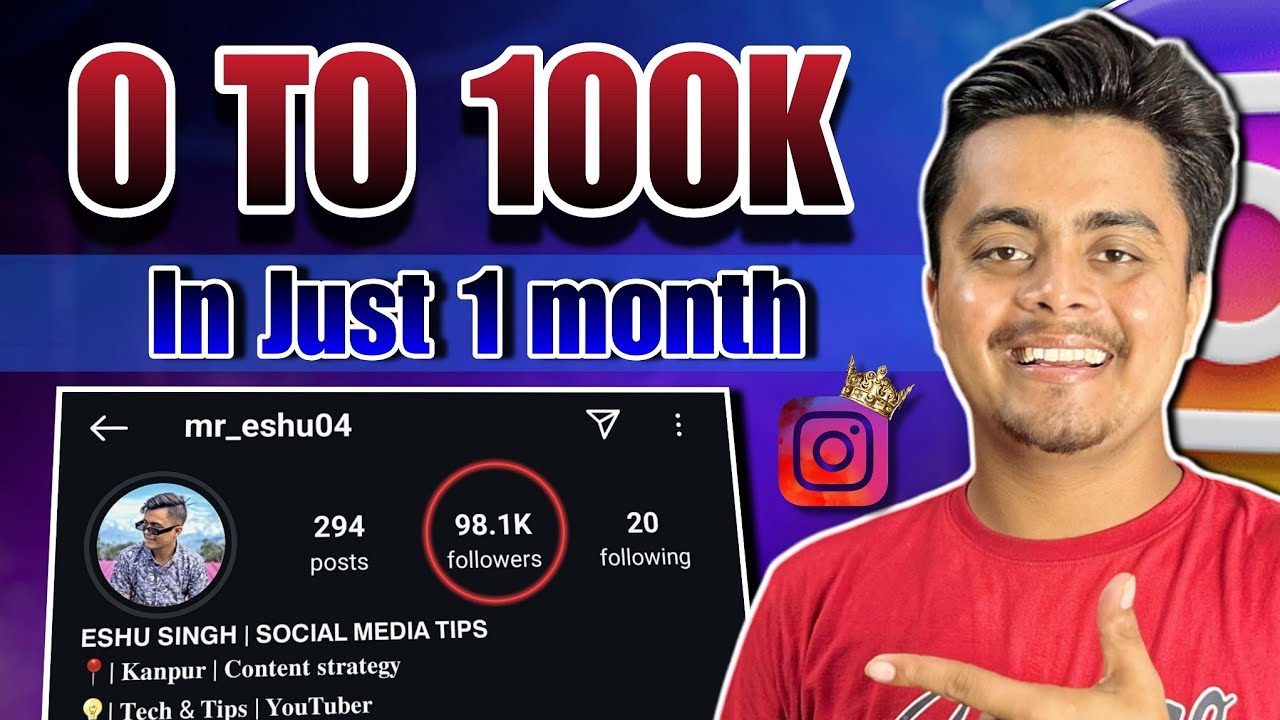 instagram account grow kaise kare 2025 | how to grow instagram account from zero ~ Eshu singh ...