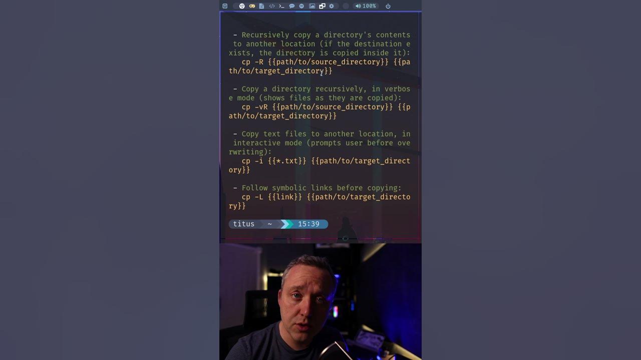 TLDR - Get Examples of Terminal Commands - YouTube