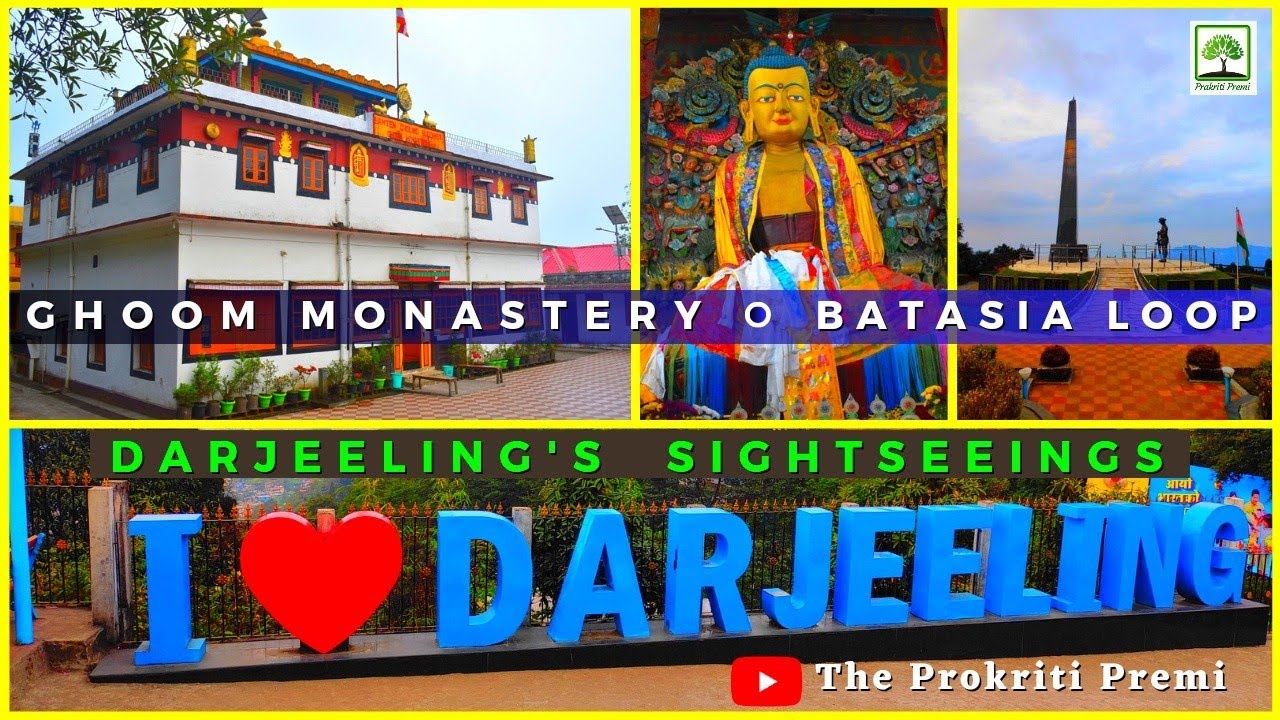 Ghoom Monastery & Batasia Loop | Darjeeling sightseeing | Ghoom Station ...
