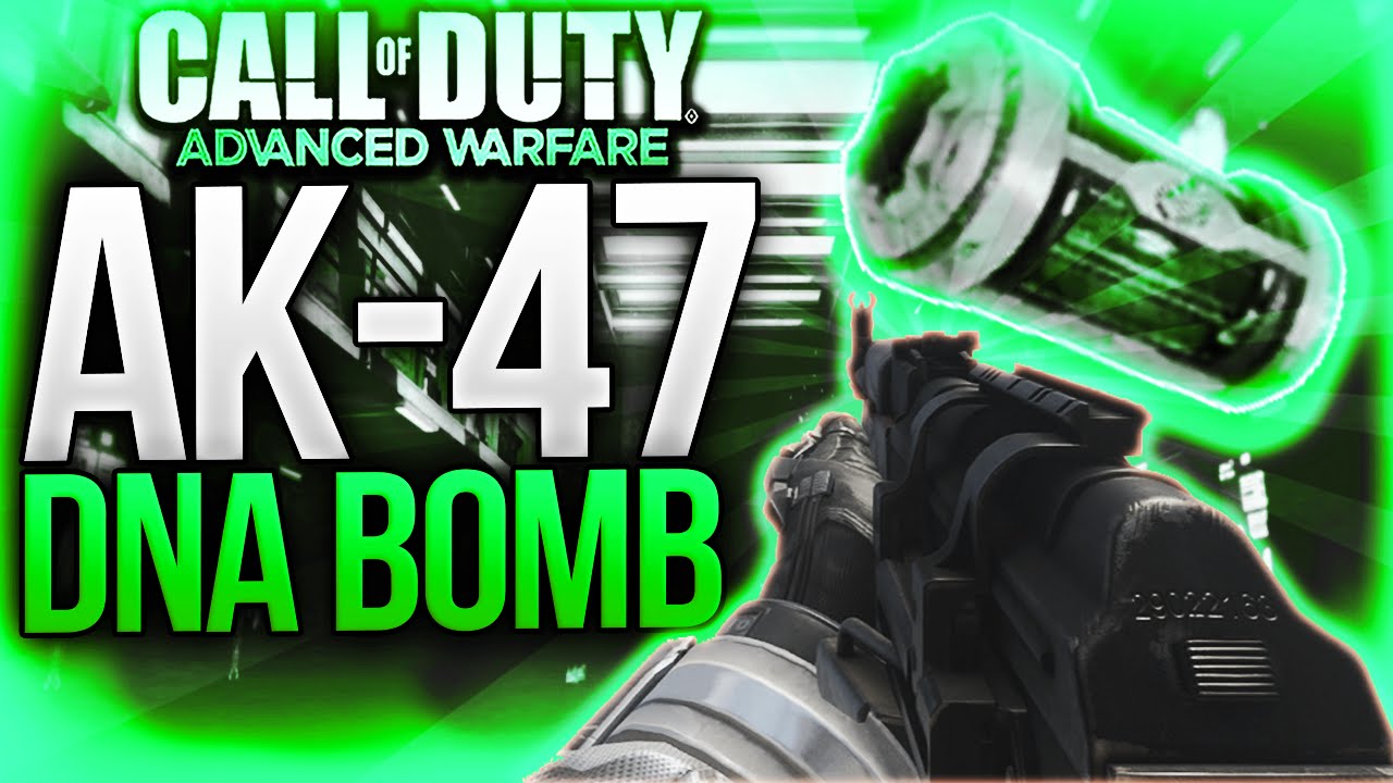AK47 DNA BOMB GAMEPLAY! NEW "AK-47" DLC GUN DNA BOMB! (COD AW AK47 DLC ...