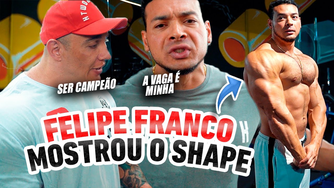 FELIPE FRANCO MOSTROU O SHAPE COM FÁBIO GIGA - YouTube