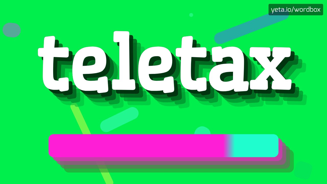 HOW PRONOUNCE TELETAX! (BEST QUALITY VOICES) - YouTube
