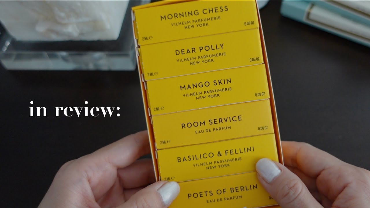 PERFUME REVIEW | Vilhelm Parfumerie Sample Set + Full Bottle Purchase ...