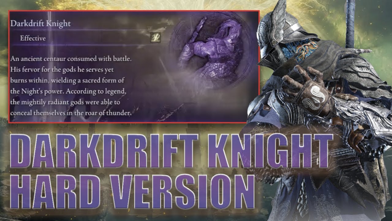 [ELDEN RING NIGHTREIGN] Darkdrift Knight FIRST TRY ! - YouTube