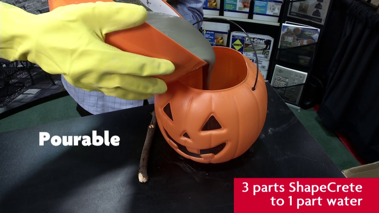 Sakrete ShapeCrete Concrete Mix October 24 2018 Item 2622 800 - YouTube