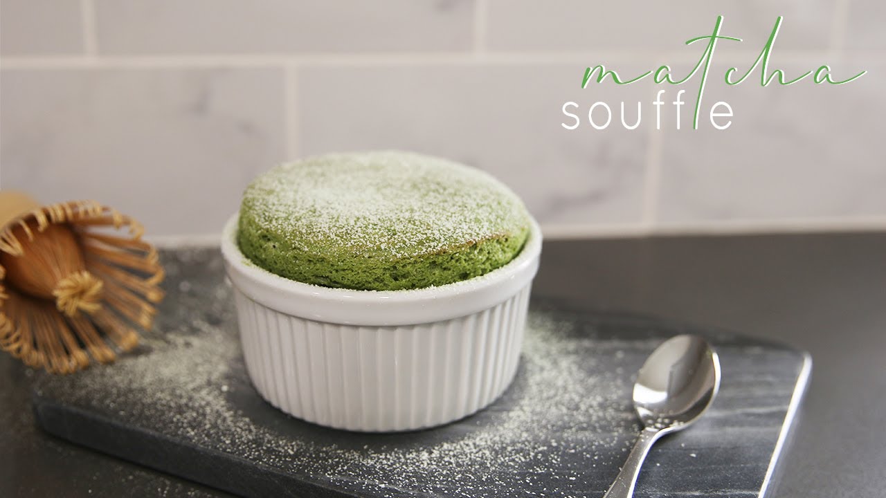 The Perfect Matcha Soufflé - YouTube