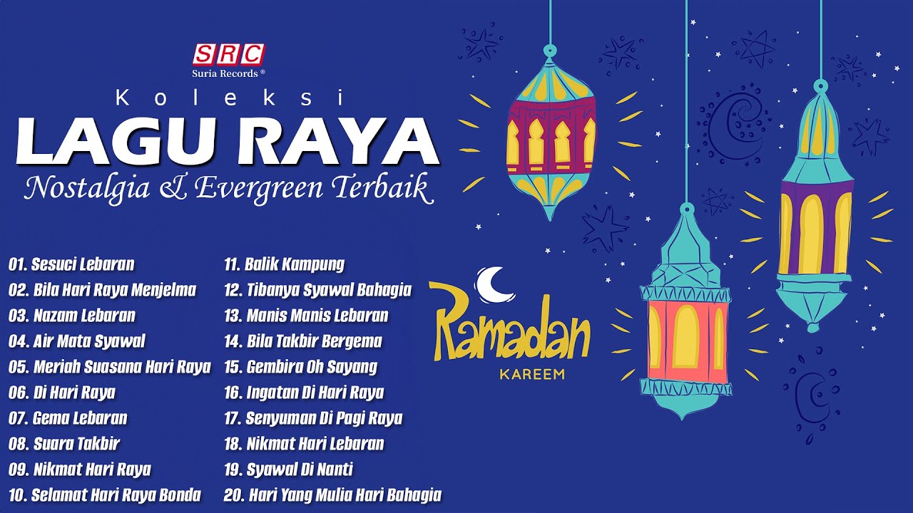 KOLEKSI LAGU RAYA EVERGREEN TERBAIK SEPANJANG ZAMAN - YouTube
