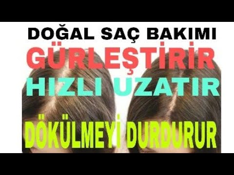 SAÇ GÜRLEŞTİREN,UZATAN,KALINLAŞTIRAN,DÖKÜLMEYİ DURDURAN VE DÖKÜLEN SAÇLARI YENİDEN ÇIKARAN DOĞAL KÜR