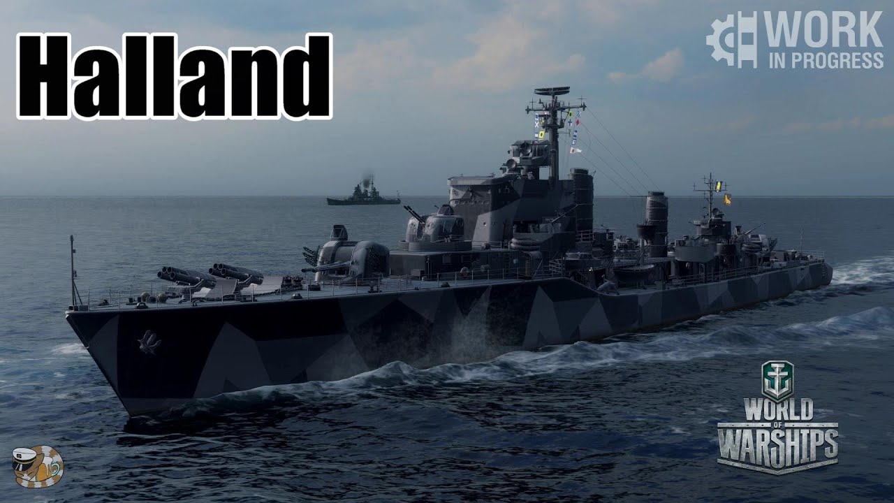World of Warships: Halland, First Impressions - YouTube