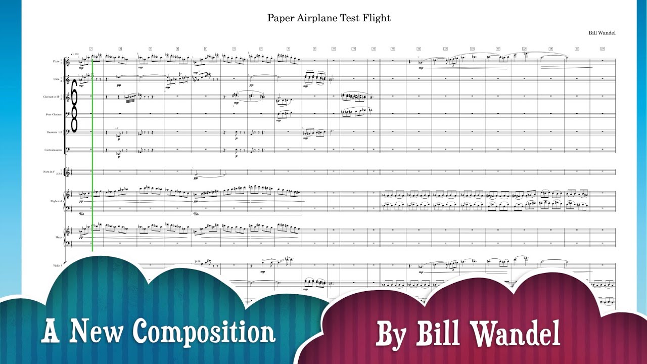 Paper Airplane Test Flight - YouTube