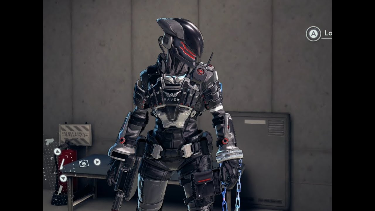 Astral Chain - Raven Armor - YouTube