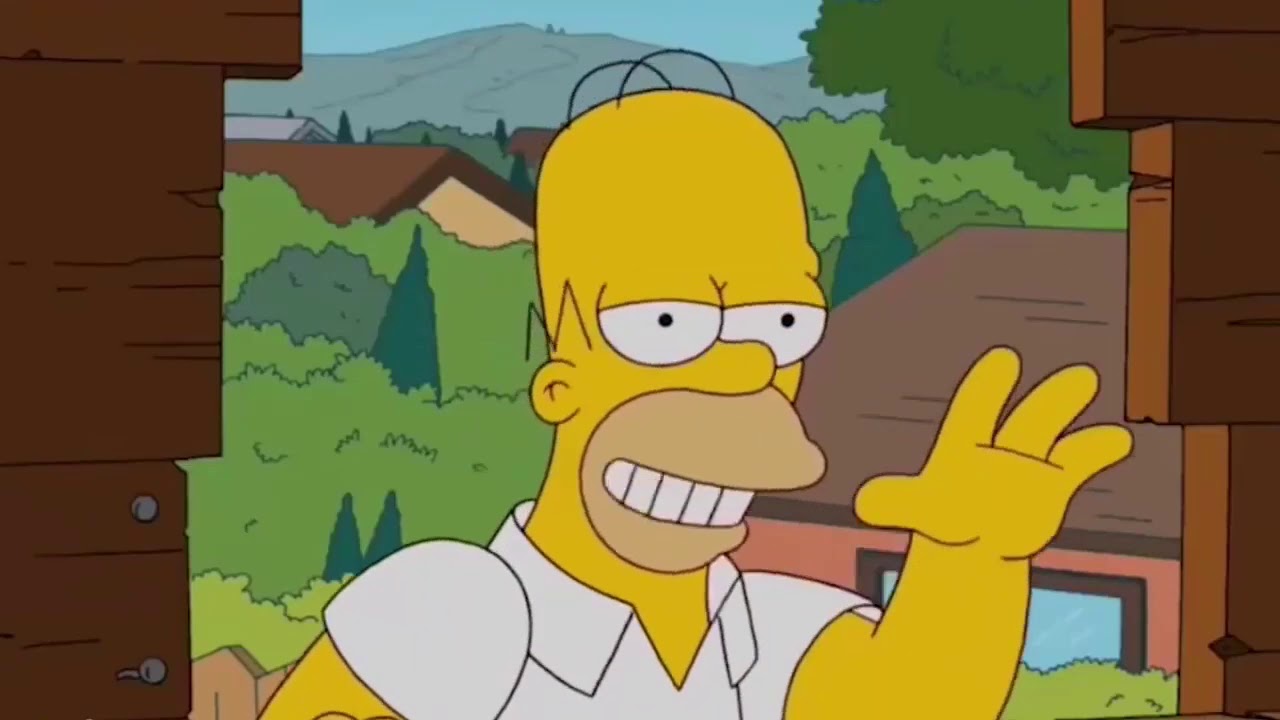adios perdedores omero simpson meme clip para videos - YouTube