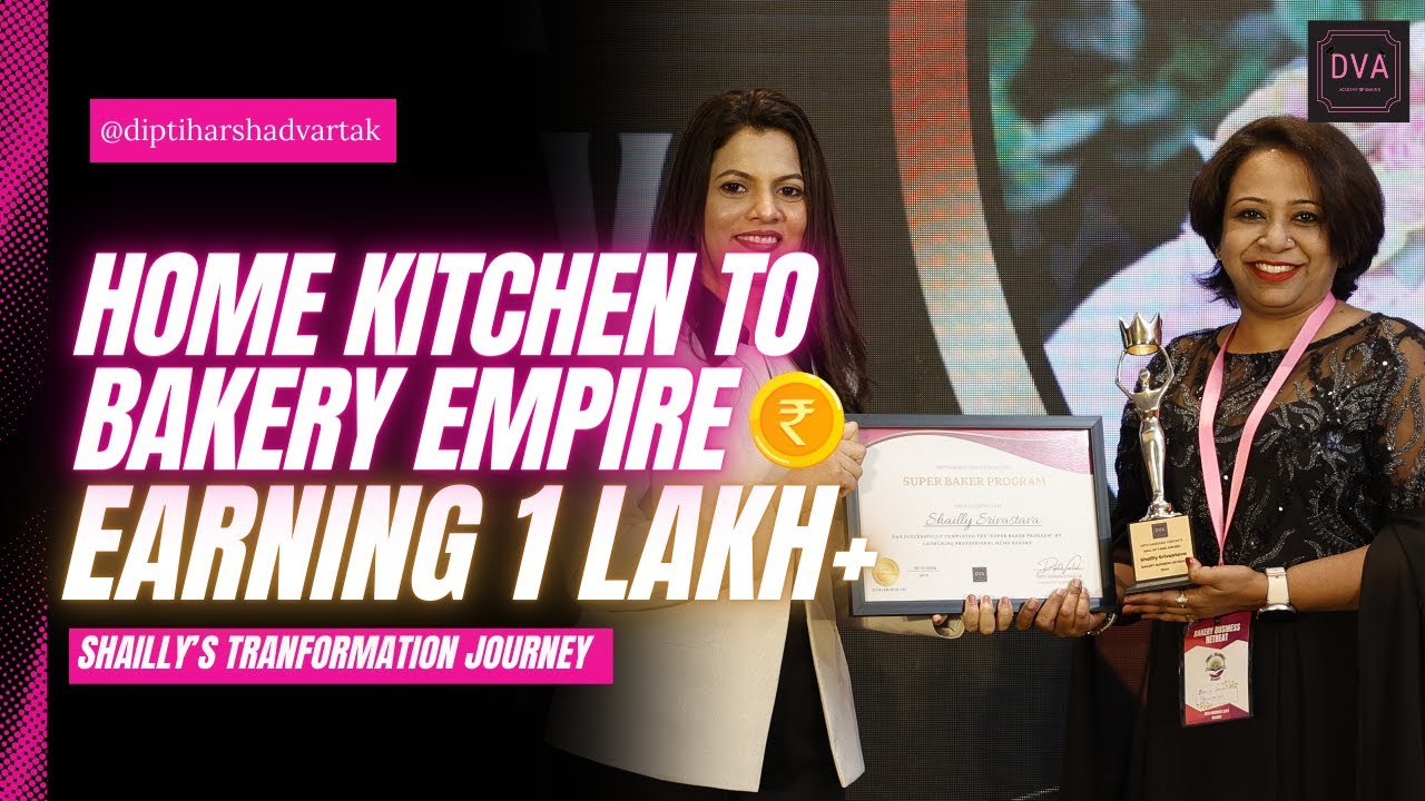 Home Maker to Super Baker in 30 Days How Shaily started her Home Bakery ...