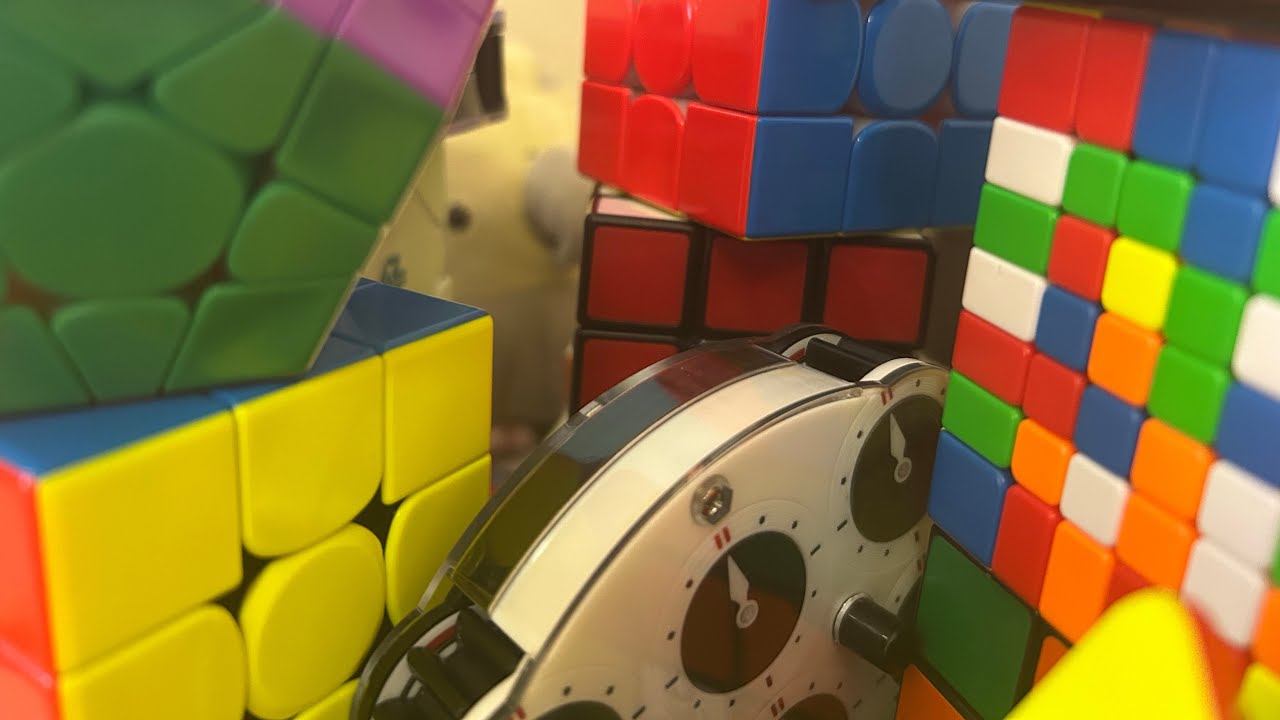 Cube collection part 1 (WCA events) - YouTube