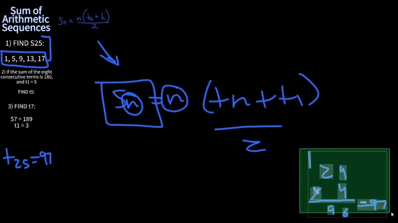 Sum of Arithmetic Sequences | Introduction - YouTube