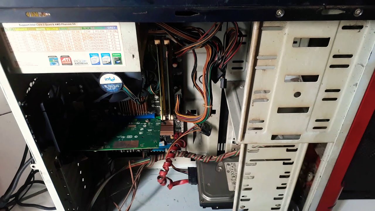 Komputer power suply cpu posisi dan fungsi - YouTube