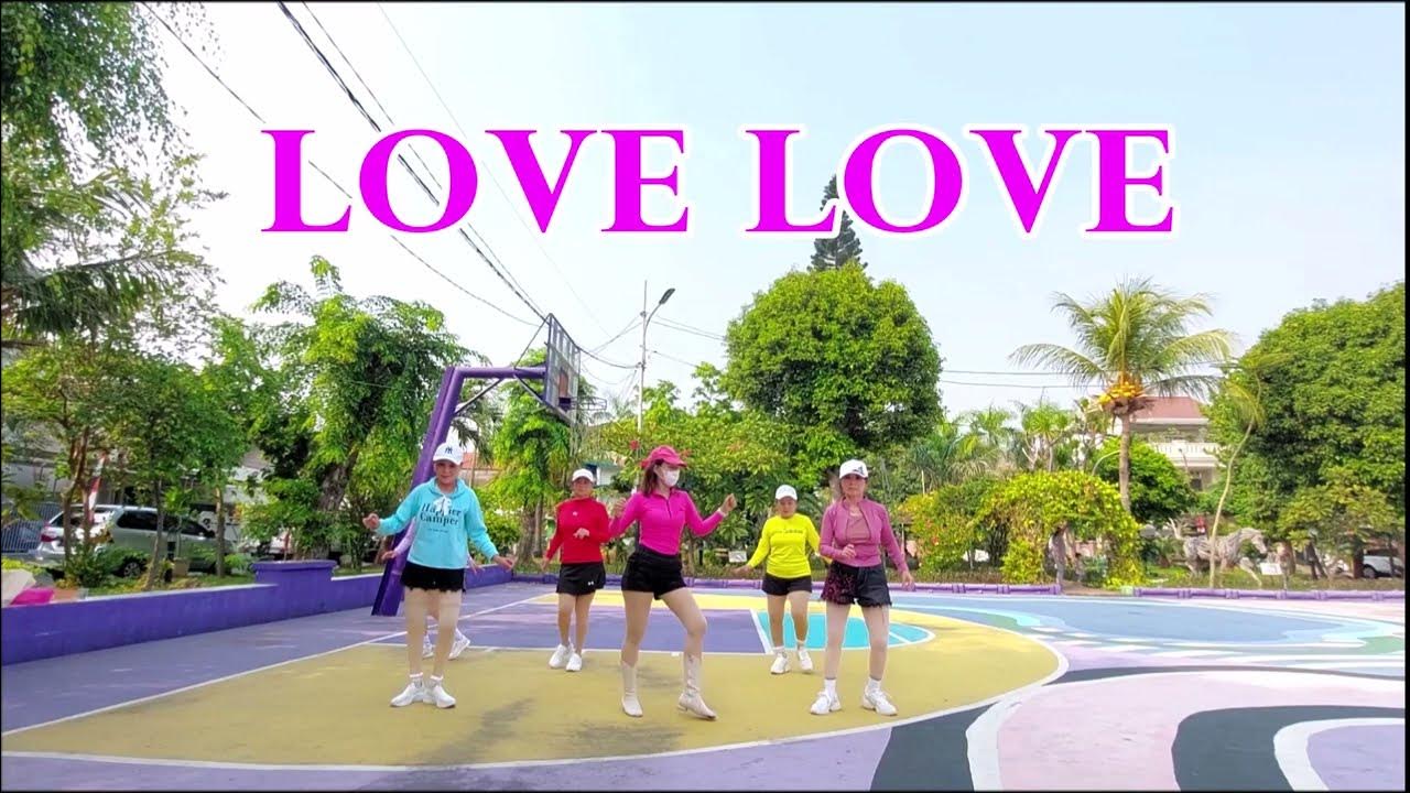 LOVE LOVE - LINEDANCE (Scott Blevins & Jo Thompson Szymanski) - YouTube