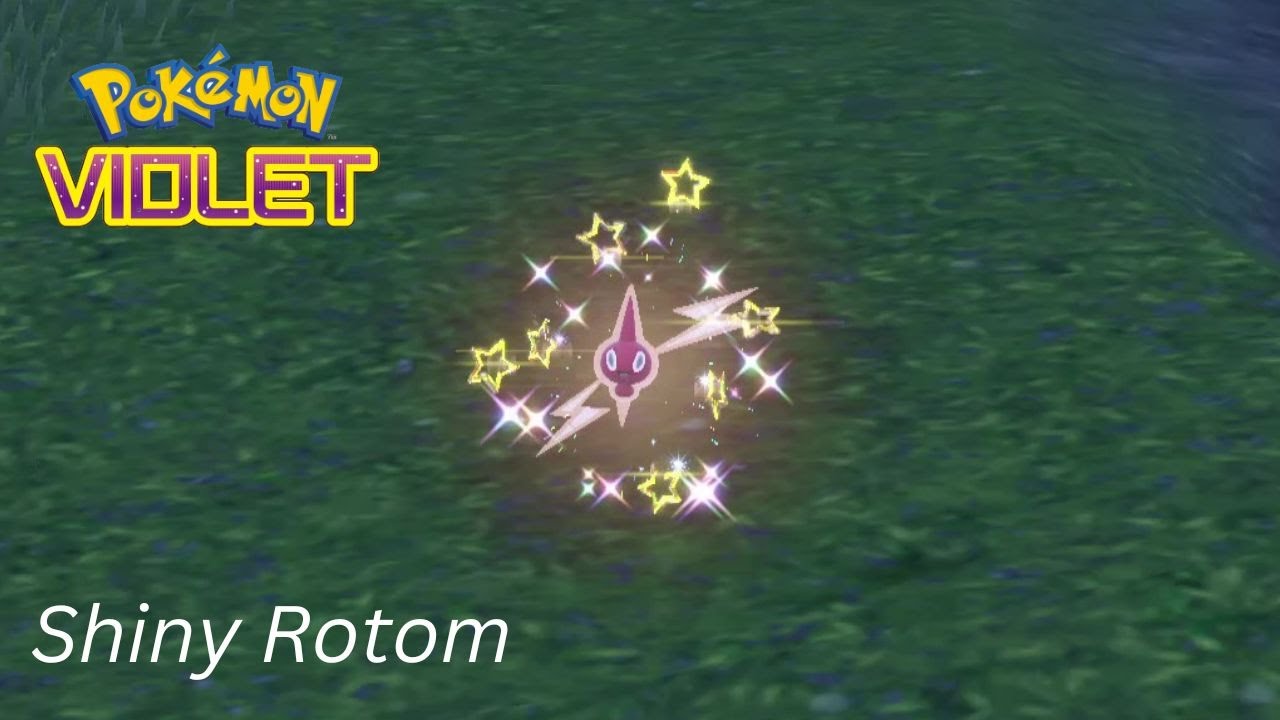 Shiny Rotom | Pokemon Scarlet And Violet - Electric Sandwich - YouTube